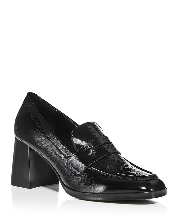 STUART WEITZMAN Vera Loafer Pumps - Black