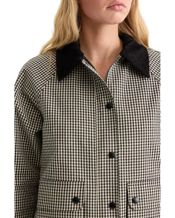 Good American The Heritage Gingham Jacket