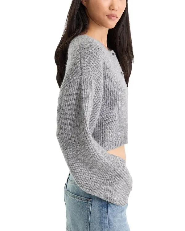 Good American Cardigan - Heather Grey