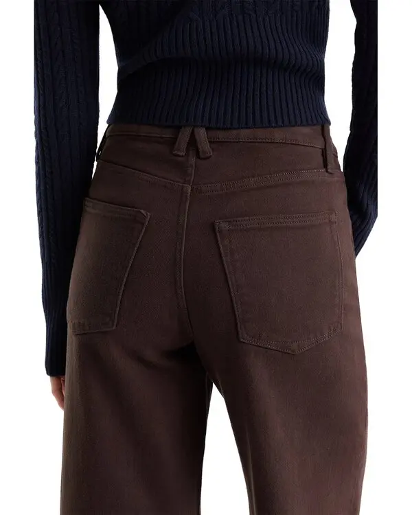 Good American Good Waist Palazzo Ankle Jeans