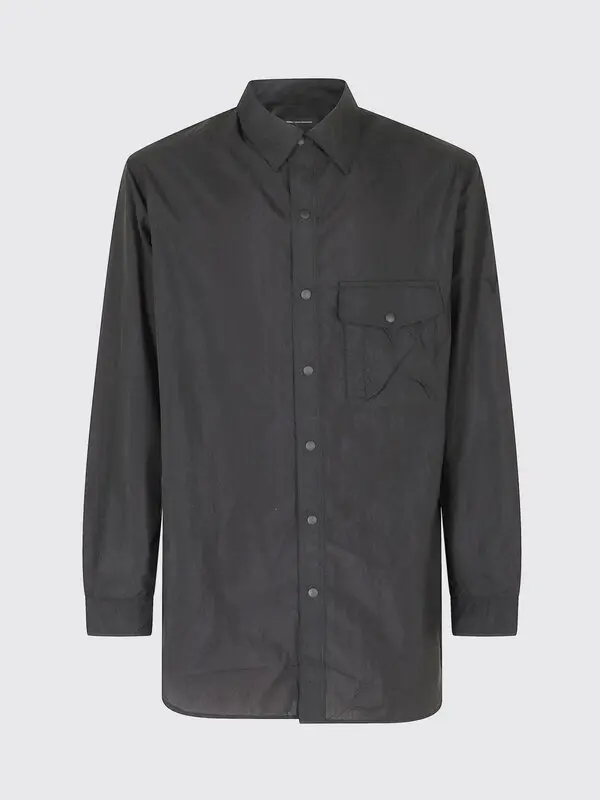 Y3 3-stripes Logo Stretch Technical Fabric Shirt Jacket