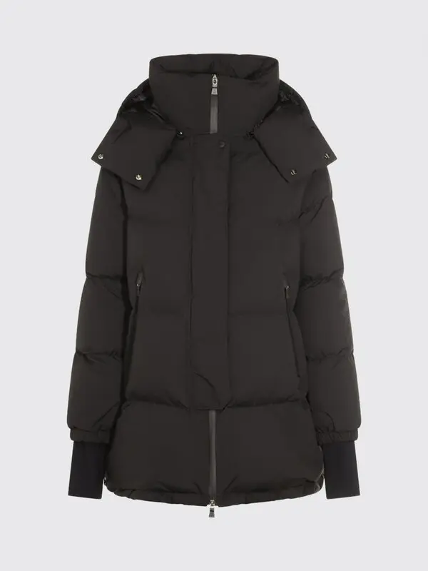 Herno Short Hooded Quilted Nylon Down Jacket With Water-repellent Finish