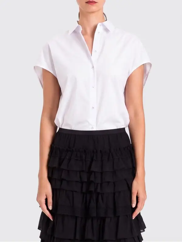 TWINSET Basic Cotton Blend Shirt