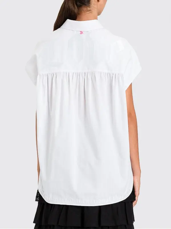 TWINSET Basic Cotton Blend Shirt