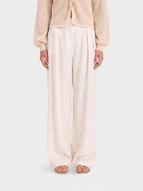 TWINSET Lyocell Palazzo Trousers