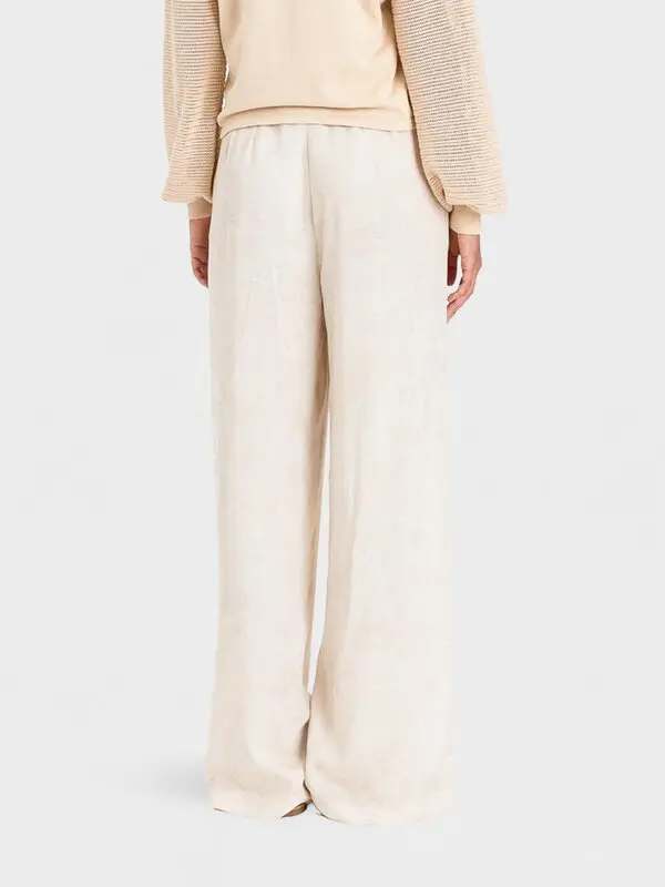 TWINSET Lyocell Palazzo Trousers