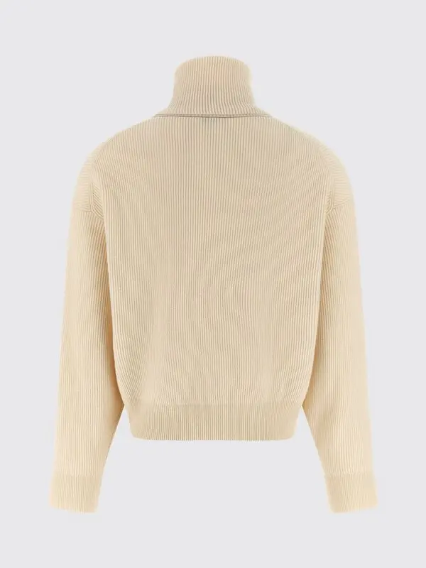 Brunello Cucinelli Ribbed Turtleneck Sweater - White