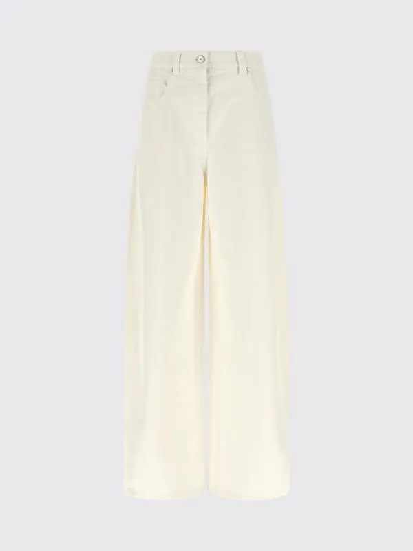 Brunello Cucinelli Wide Leg Jeans