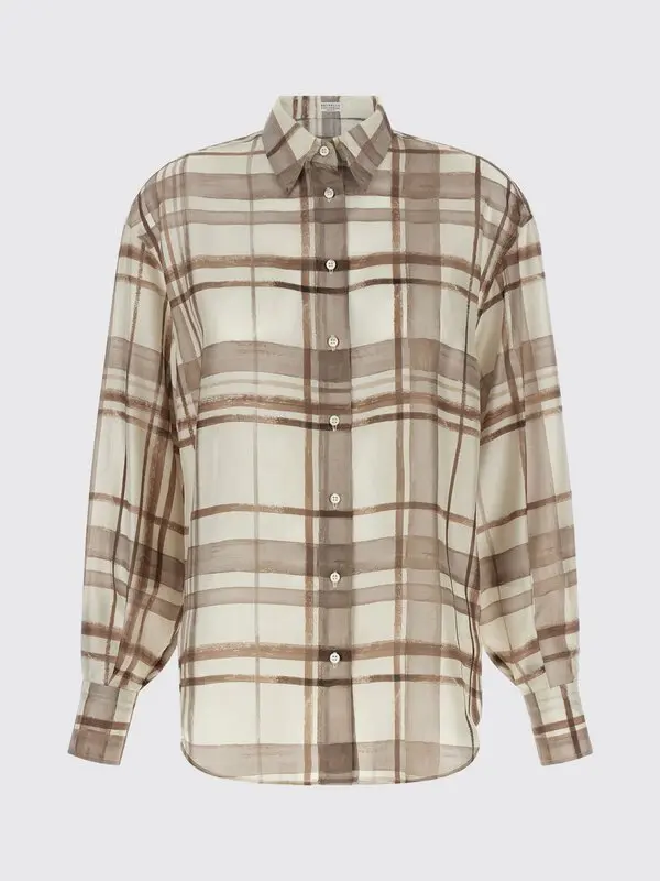 Brunello Cucinelli Plaid Shirt