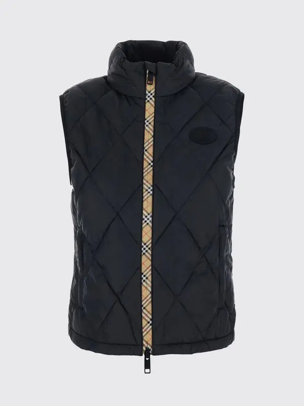 Burberry Quilted High Neck Gilet