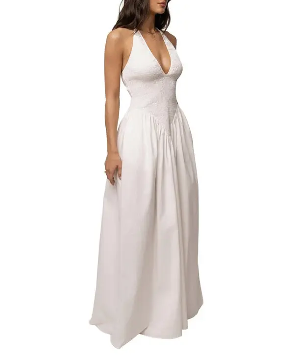 JLUXLABEL Madrid Halter Maxi Dress
