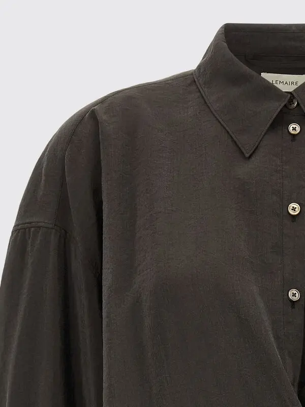 LEMAIRE Wrap Shirt - Black