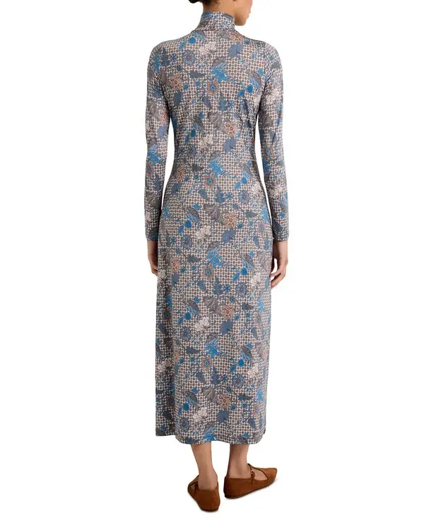 MARIE OLIVER Paxton Turtleneck Long Sleeve Dress