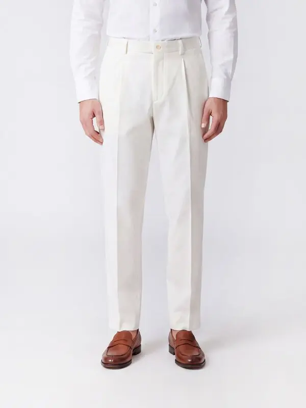 Eleventy Tailored Trousers - White
