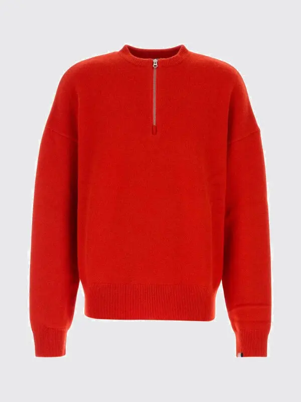 Extreme Cashmere Half-zip Dropped Shoulder Jumper