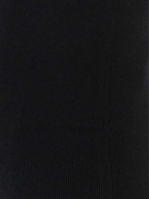 Extreme Cashmere Ribbed Turtleneck Sleeveless Top