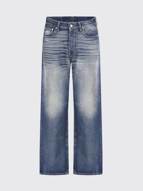 HAIKURE Achilles Wide-leg Jeans In Bleached Denim