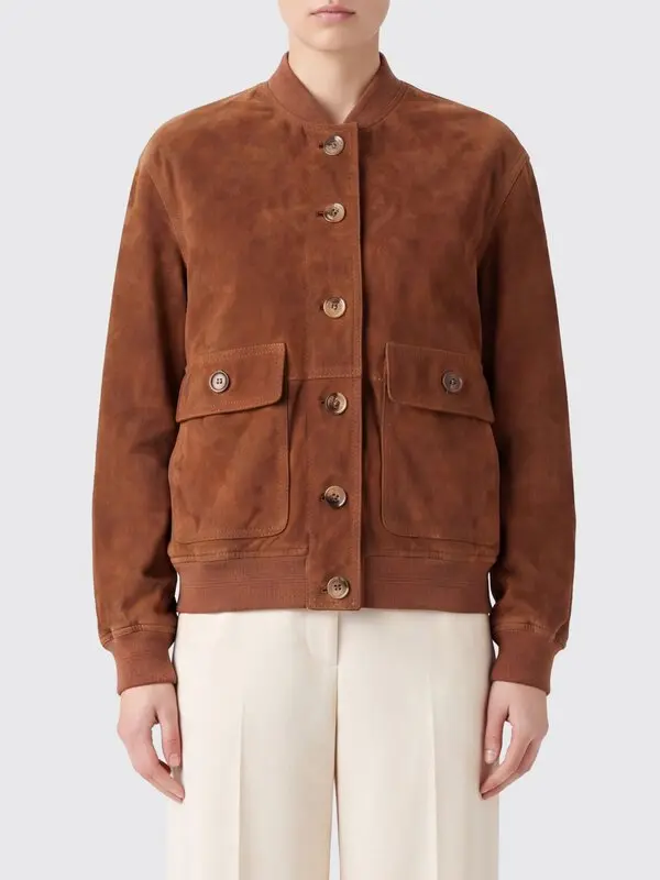 Valentino Garavani Suede Lambskin Bomber Jacket With Hood