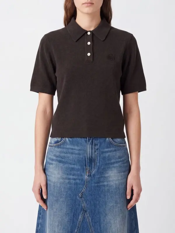 Isabel Marant Étoile Polo Shirt - Brown