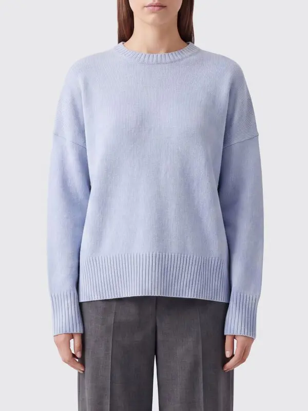 Loulou De Saison 100% Cashmere Crewneck Sweater - Blue
