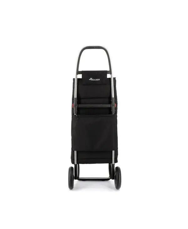 ROLSER Big Polar 2 Wheel Foldable Shopping Trolley - Black