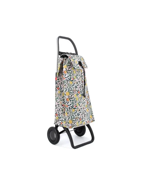 ROLSER I-max William Morris 2 Wheel Foldable Shopping Trolley - Pomegranate