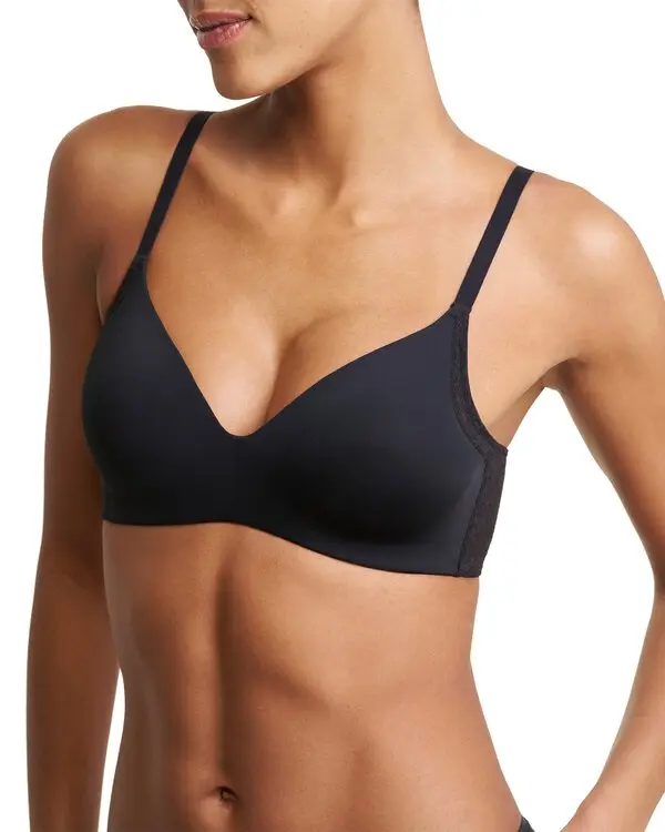 Natori Pretty Smooth Wireless T-shirt Bra - Black
