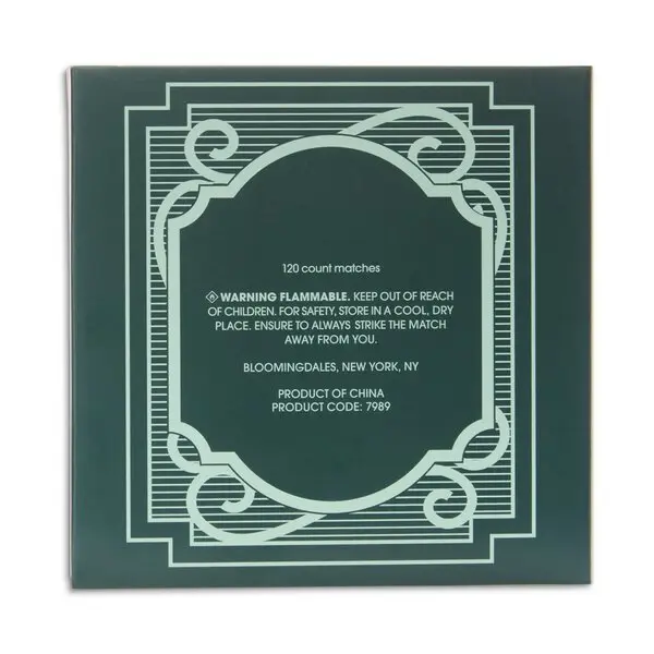 Bloomingdale'S Hotel Monogram Matchbox Exclusive - Navy