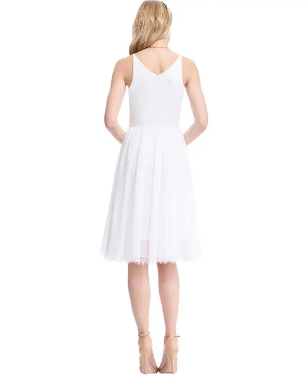 Dress The Population Alicia Midi Dress - Off White