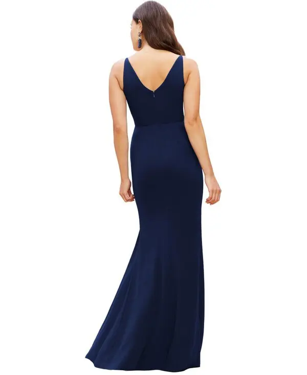 Dress The Population Iris Gown - Midnight Blue