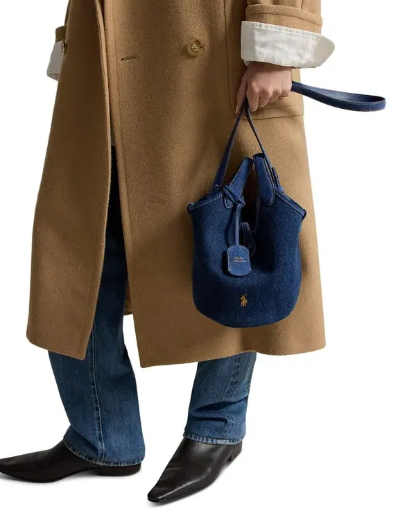 Polo Ralph Lauren Small Denim Tote Bag
