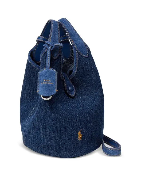 Polo Ralph Lauren Small Denim Tote Bag
