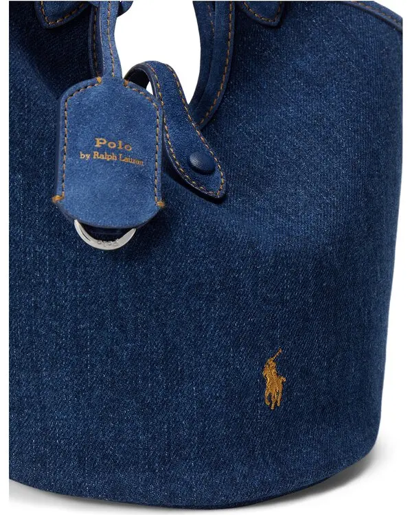 Polo Ralph Lauren Small Denim Tote Bag