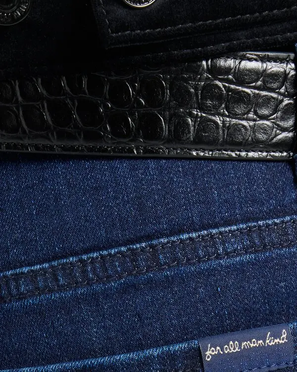 7 For All Mankind The Leggy Mid Rise Flare Jeans
