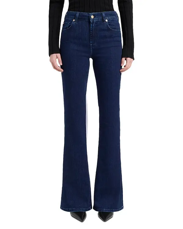 7 For All Mankind The Leggy Mid Rise Flare Jeans - Classical