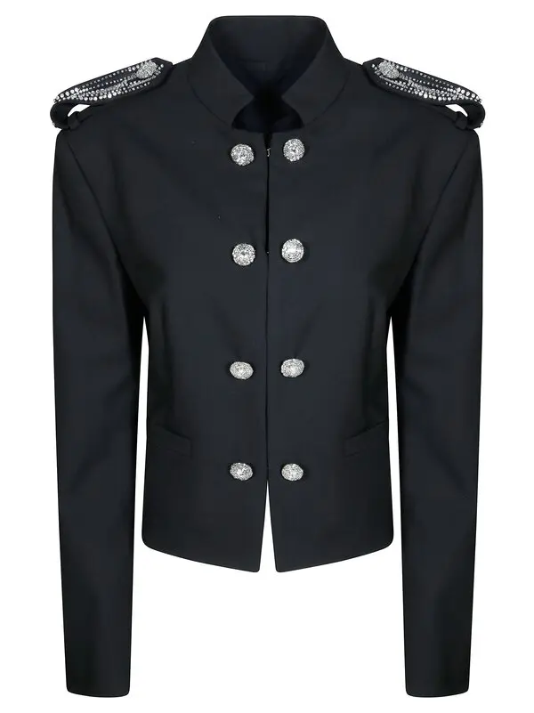 Pinko Style Mini Technical Bistretch Jacket - Nero