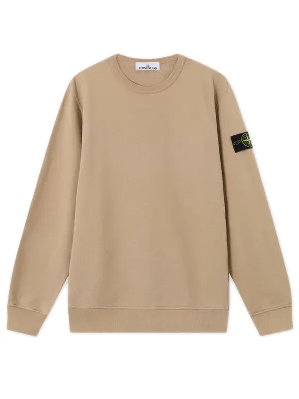 Stone Island Ribbed Knit Sweatshirt