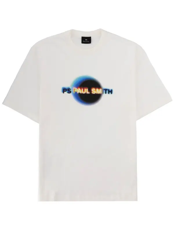 Paul Smith Organic Cotton Classic T-shirt For - White