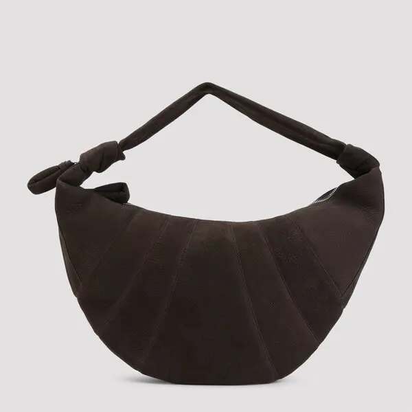 LEMAIRE Leather Fortune Croissant Mini Shoulder Bag - Brown
