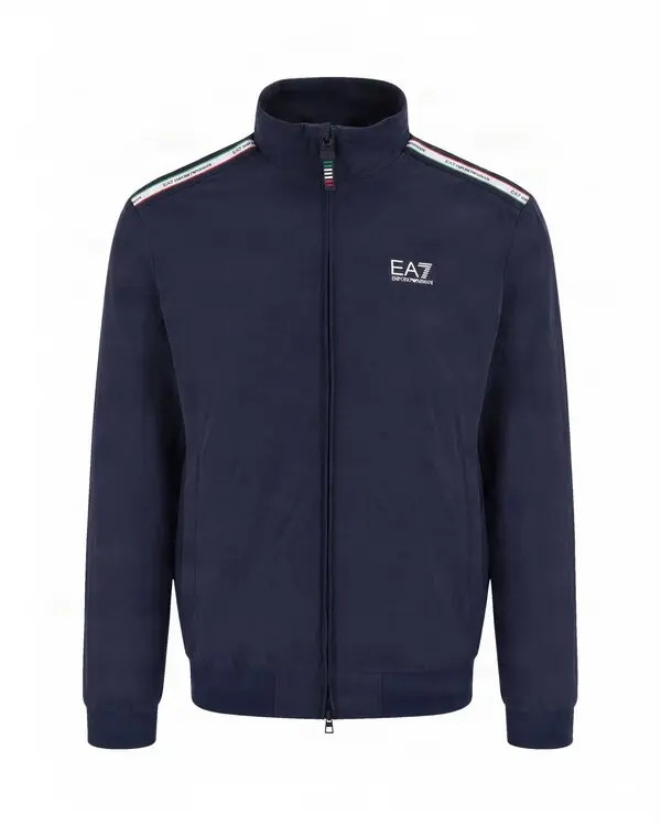 EA7 S Zip-front Track Jacket - Armani Blue
