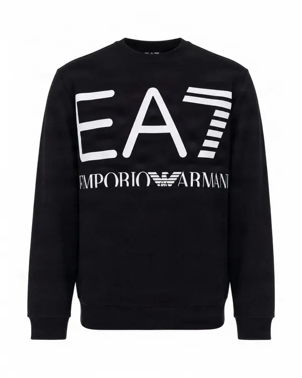 EA7 S Logo Graphic Crewneck Sweatshirt