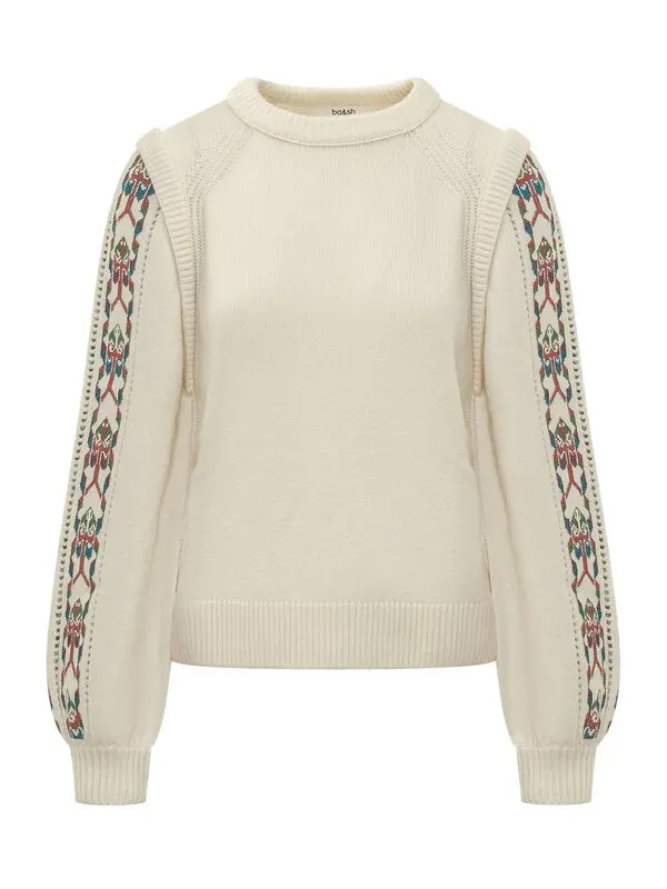 Ba&sh Elda Knit Jumper - Ecru