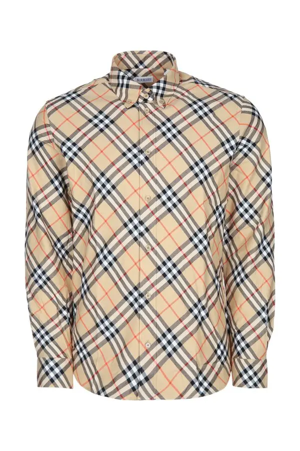 Burberry Roan Cotton Shirt - Sandipcheck