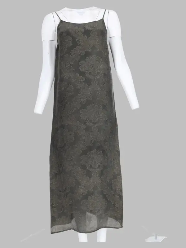 UMA WANG Printed Maxi Dress - Green