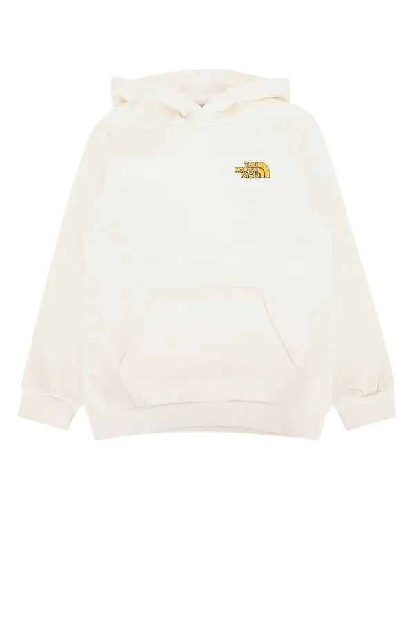 The North Face Teen B Graphic Outdoor Regular Hoodie - Cream