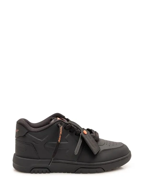 Off-White Out Of Office" Sneakers - Black-orange