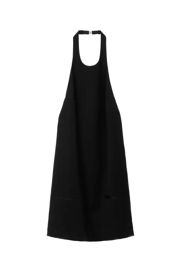 Attico Halterneck Mini Dress With Pockets