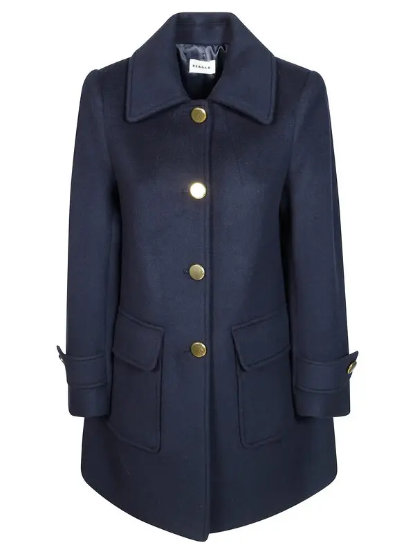 PAROSH Double-breasted Overcoat