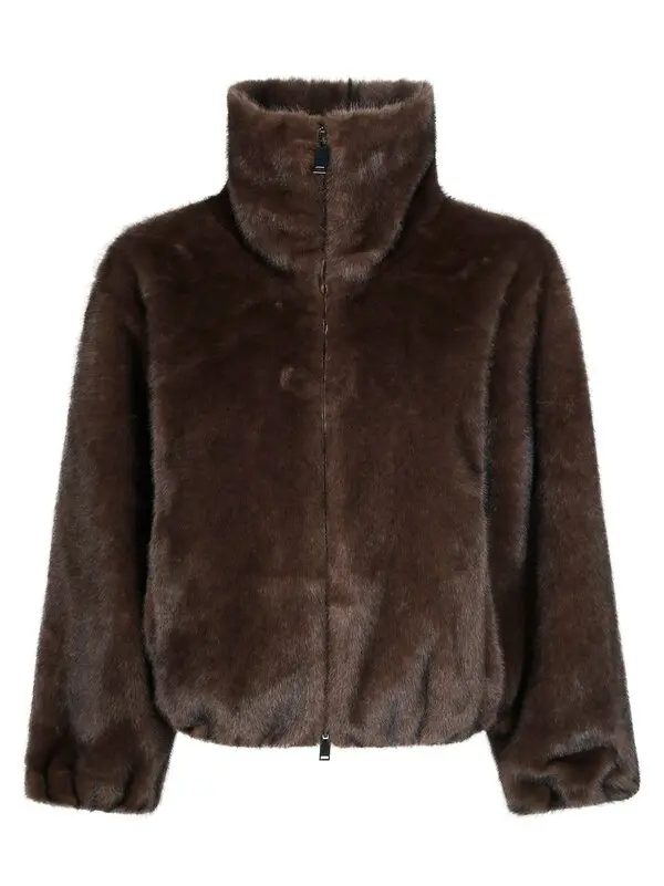PAROSH Eco Faux Fur Jacket