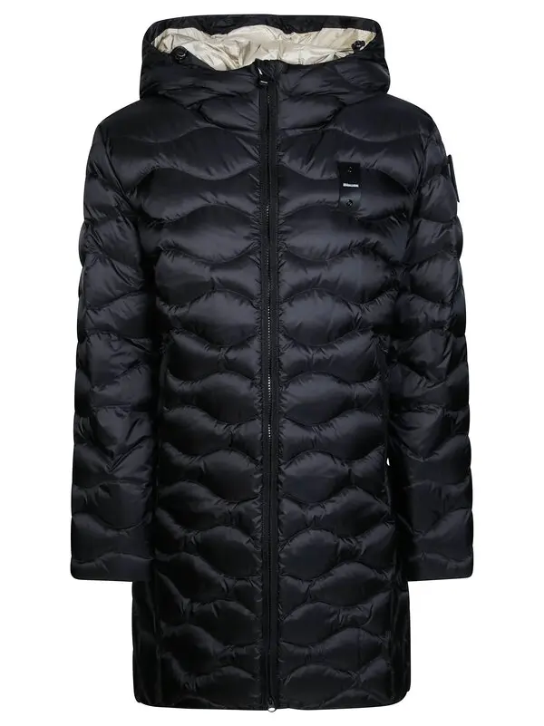 BLAUER. Lyne Mini Puffer Jacket - Nero